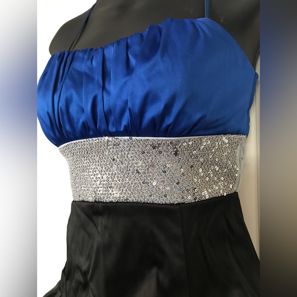 Pre Y2k 90’s Ruby Rox Royal Blue And Silver Black Hom… - Gem